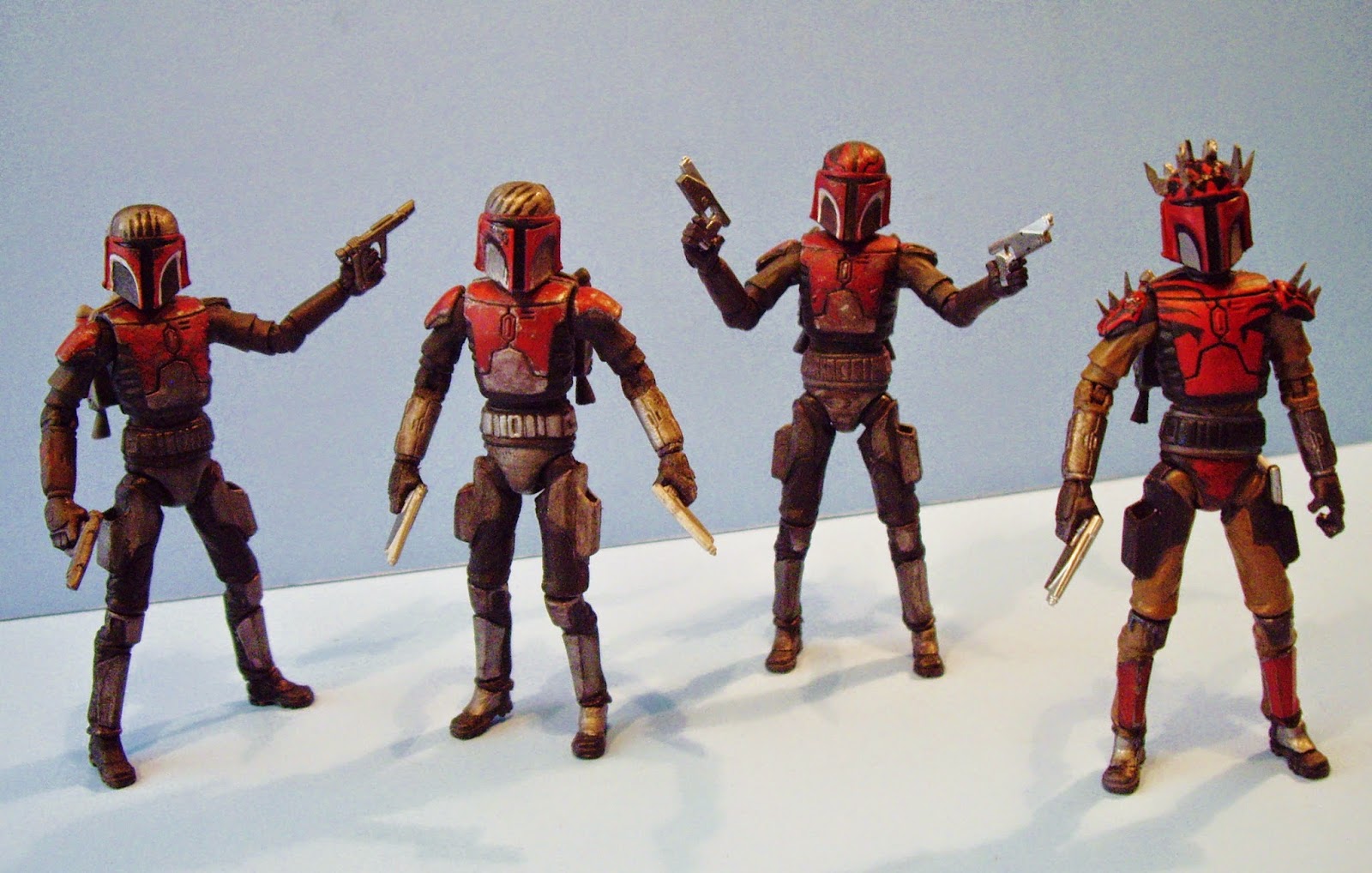 Customs for the Kid: "MAUL MANDOS" created by Darth Daddy