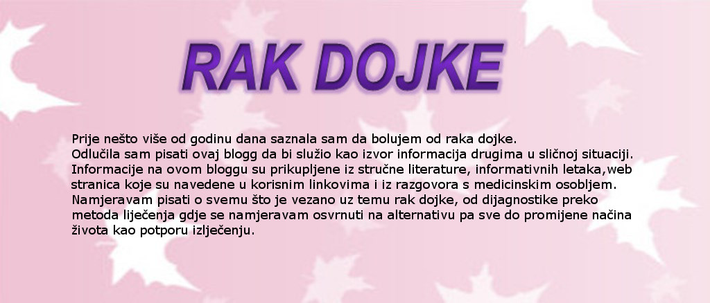 Rak dojke: NUSPOJAVE HORMONSKE TERAPIJE