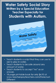 Staablog: Water Safety Book - Social Story about staying safe around water