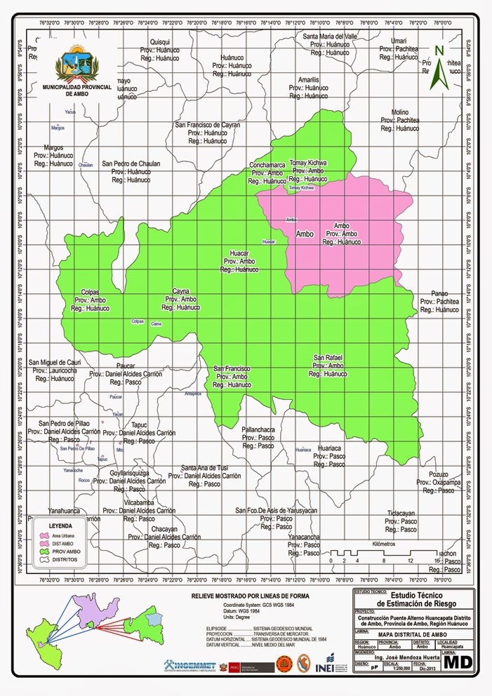 consultor ambiental y cartografía