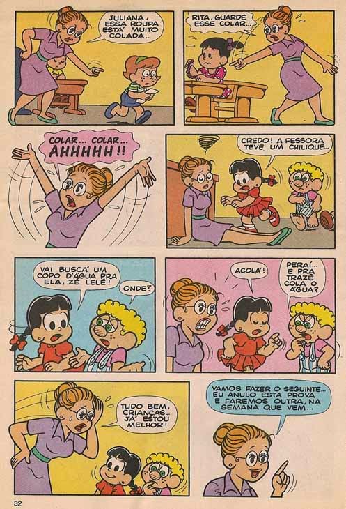 Arquivos Turma da Mônica: Chico Bento: HQ "Quem cola, não sai da escola"