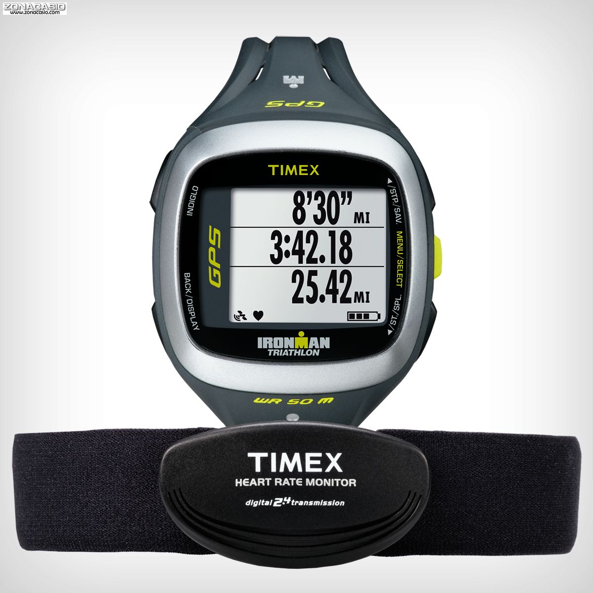 Zona Casio: Timex actualiza su reloj con GPS