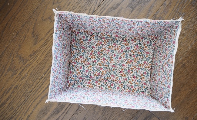 Easy Fabric Box Sewing Pattern - Free Tutorial!