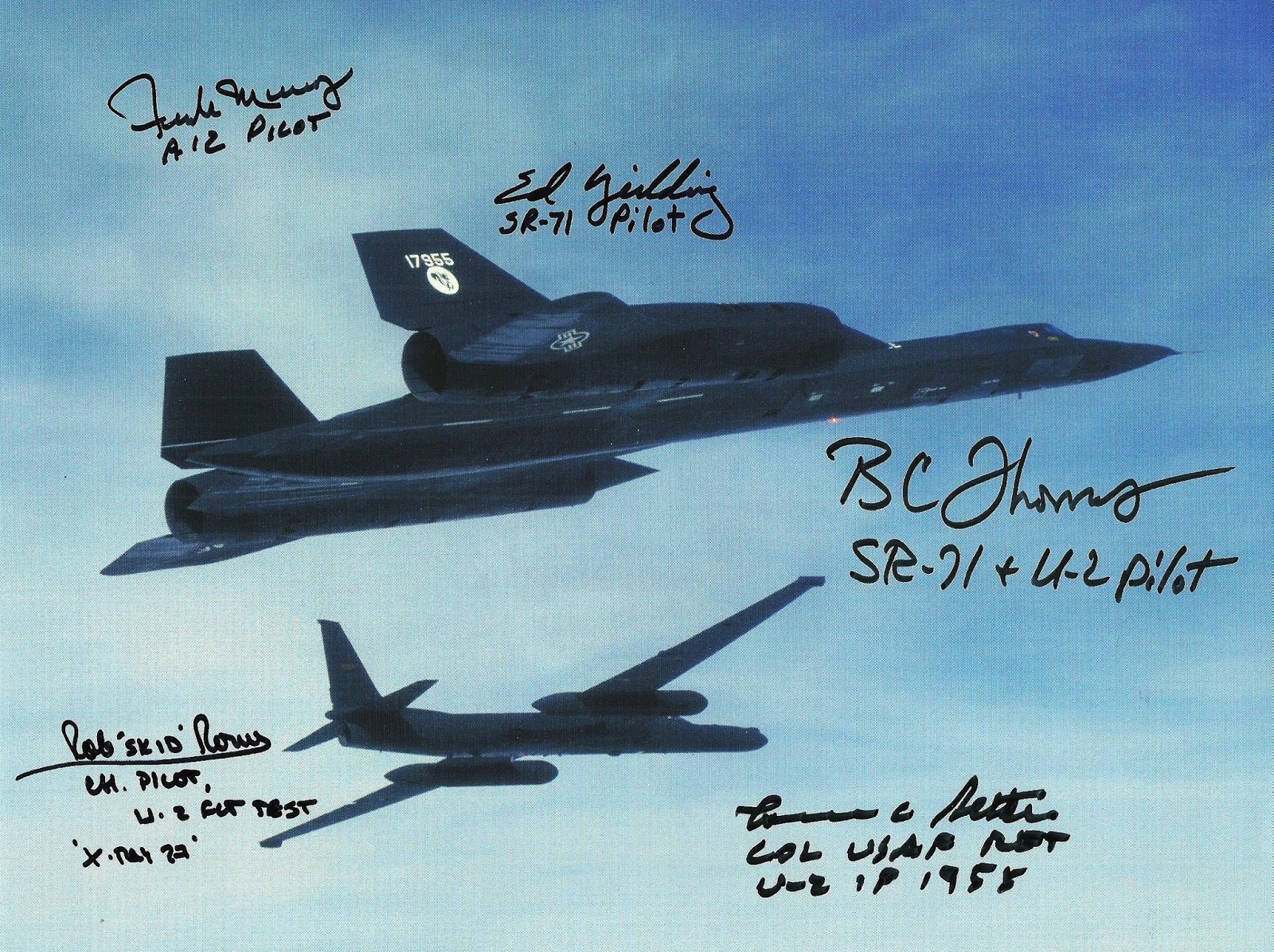 Test & Research Pilots, Flight Test Engineers: Robert A. Rowe, Col ...
