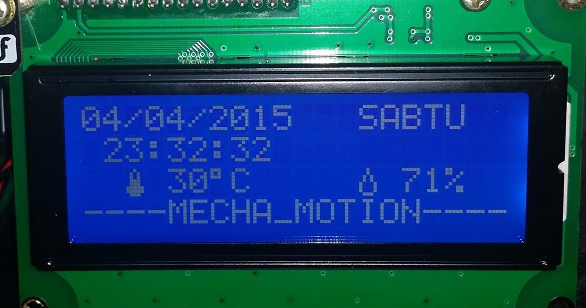 MechaMotion: Arduino LCD pin assigning and programming declaration