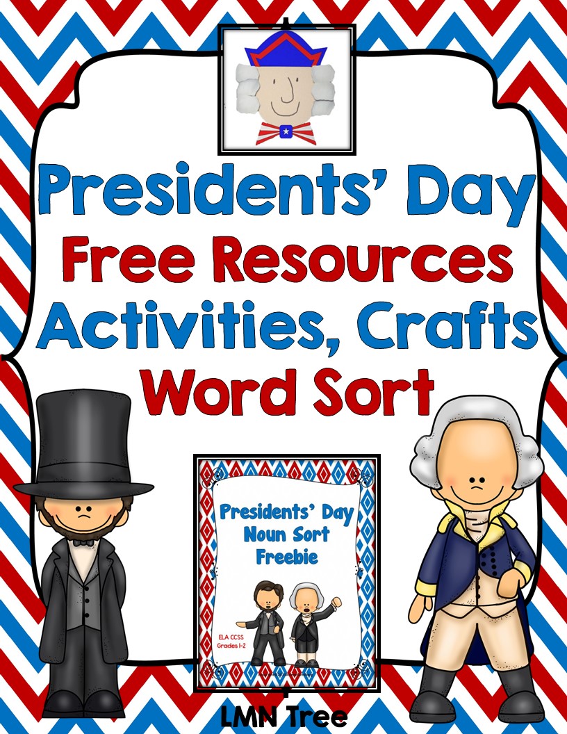 LMN Tree: Presidents' Day: Free Resources, Activities, Craft Ideas ...