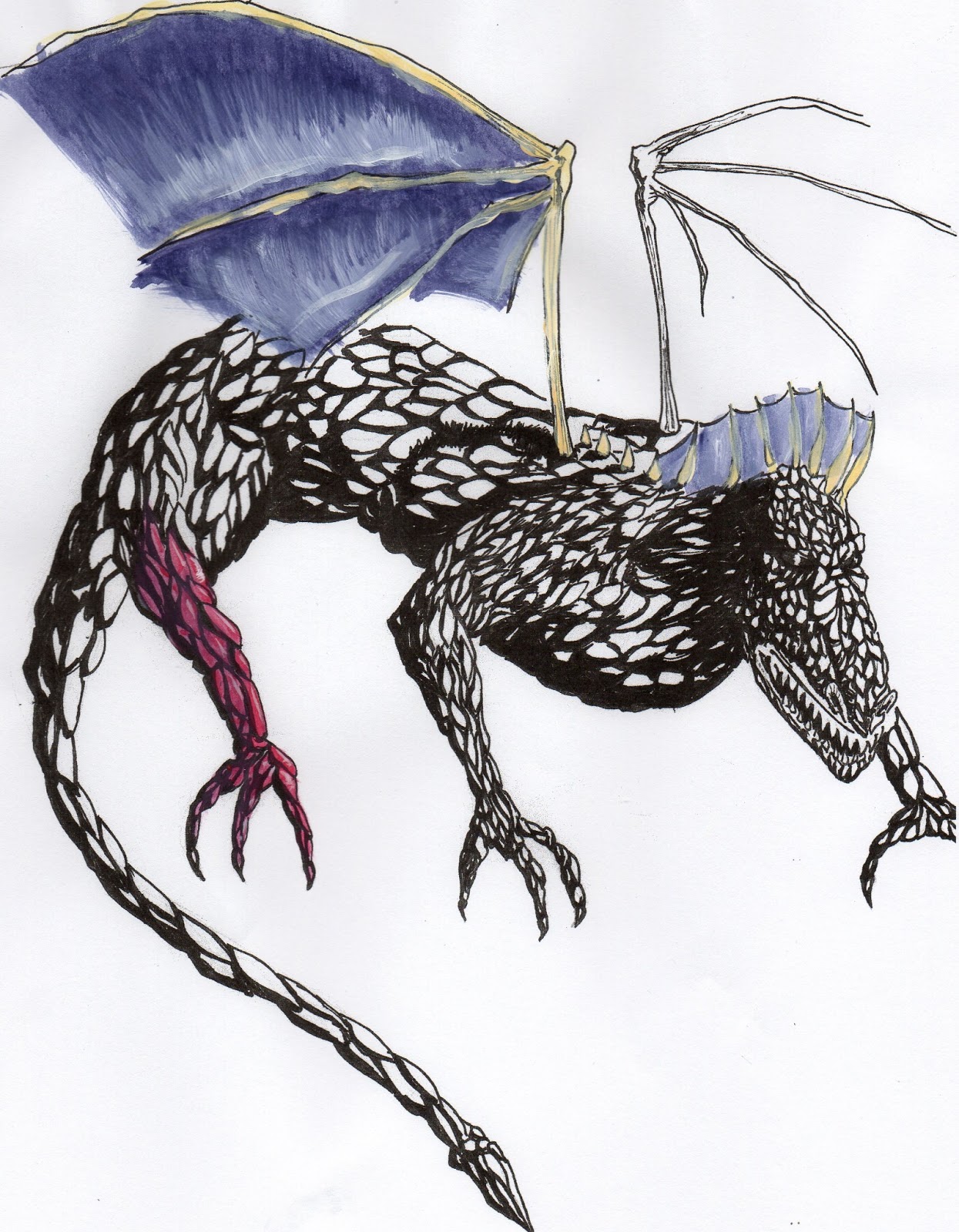 DP2013: recherches pour le tableau " dragons