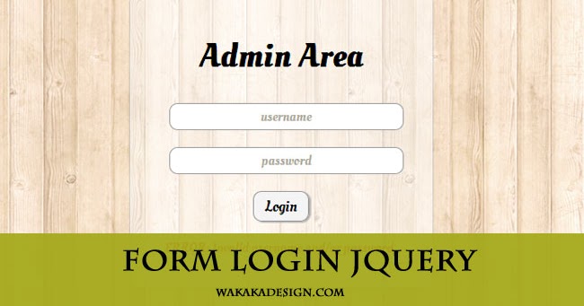 Membuat Form Login dengan PHP, Jquery & CSS3 | Tekno IT