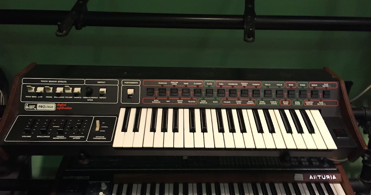 MATRIXSYNTH: ARP Pro/DGX W/Midi