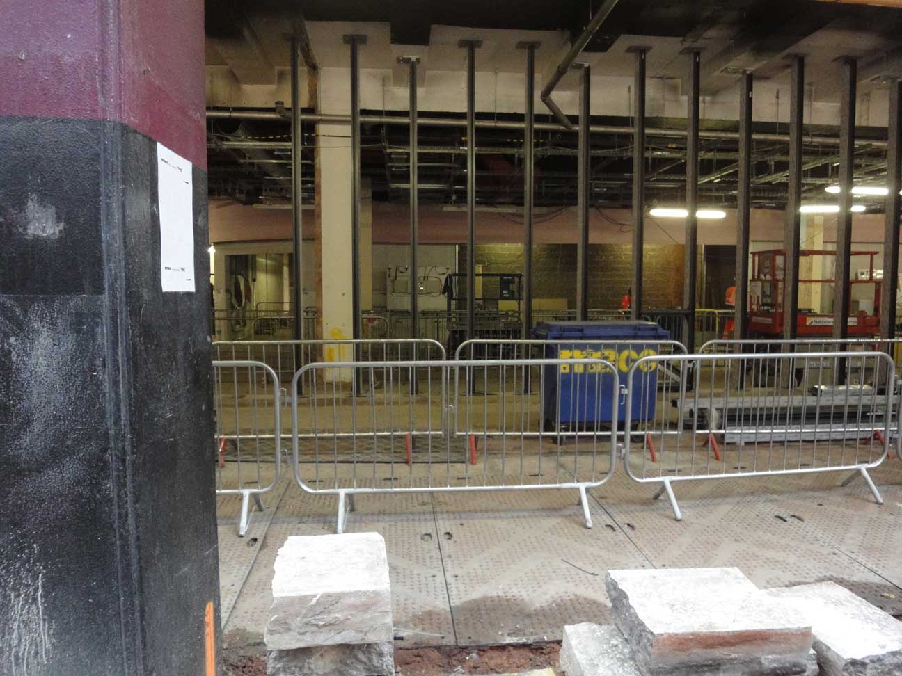 Platform alteration - New Street redevelopment update