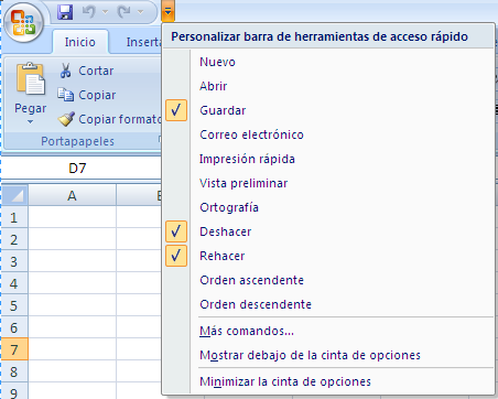 témporaExcel: Botones "rápidos" y personalizados en Excel