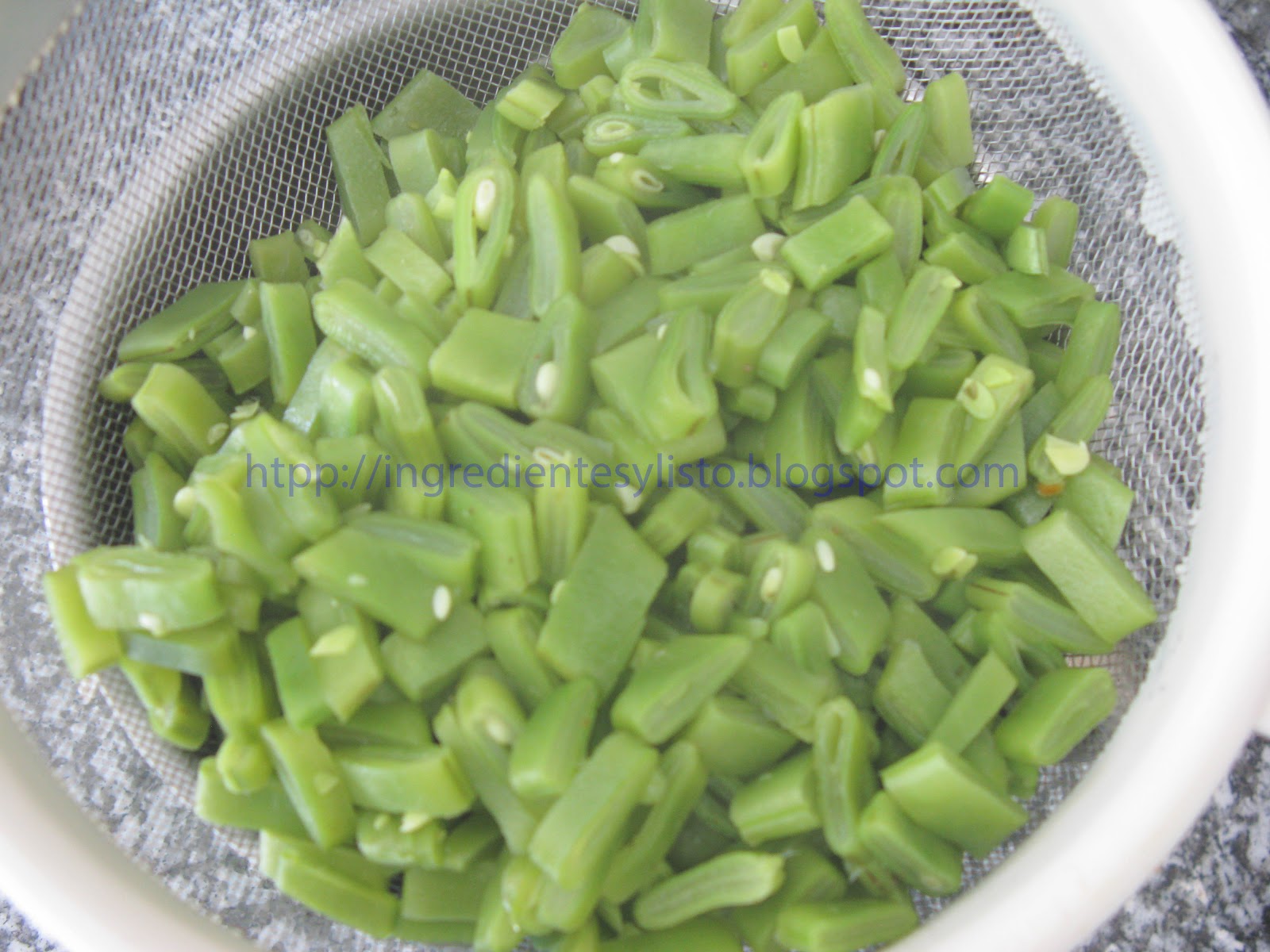 Ingredientes y ¡Listo!: Ejotes con Huevo