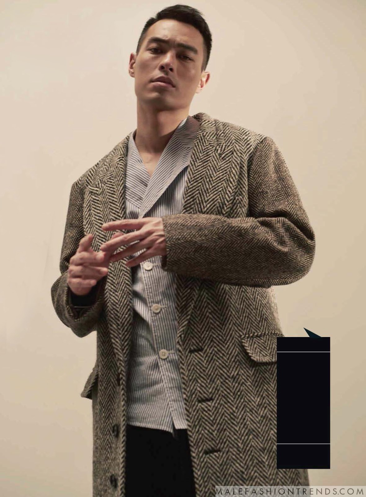 Tony Yang para GQ China por Yin Chao