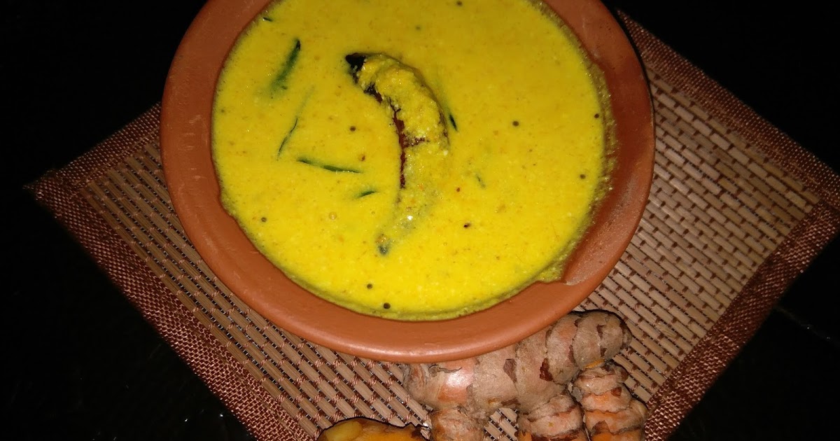 Litu's Kitchen Stories: Kancha haldi dahi kadhi/Kacchi haldi kadhi/Raw ...
