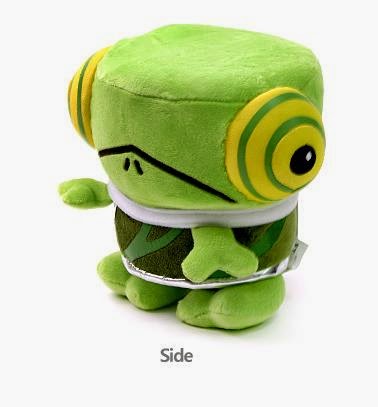 JinsDolls: Canimals Chameleon Doll Characher rag Doll 16Cm (6") Plush Toy