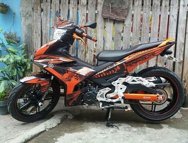 45 Gambar Modifikasi Jupiter MX King 150 Ala Road Race Terbaru
