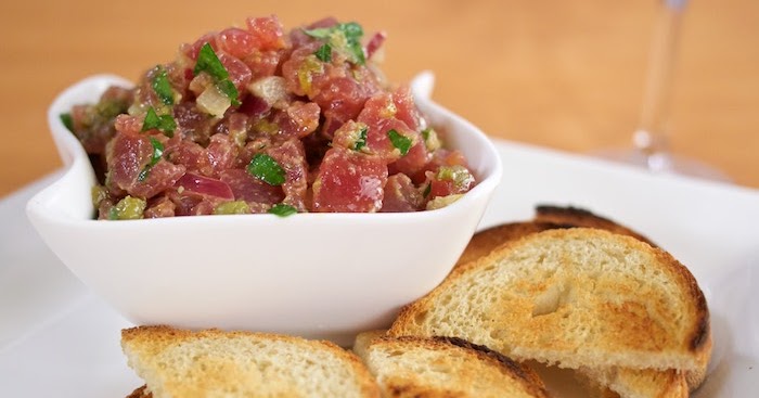 Food Hunter's Guide to Cuisine: Tuna Tartare Prepared Italian Style