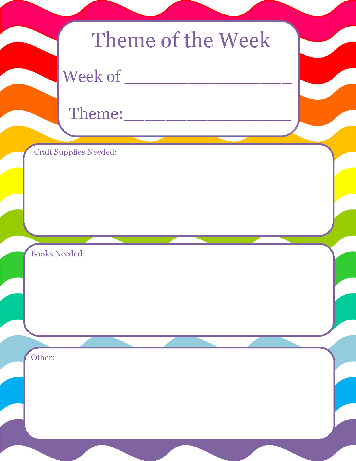 Special Education Planner {BRIGHT COLORS & Black & White!}