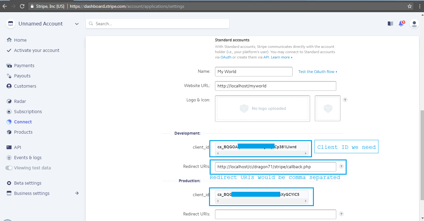 Code Samples: Stripe Using Connect with Deferred Standard Accounts ... Code Samples: Stripe Using Connect with Deferred Standard Accounts ...