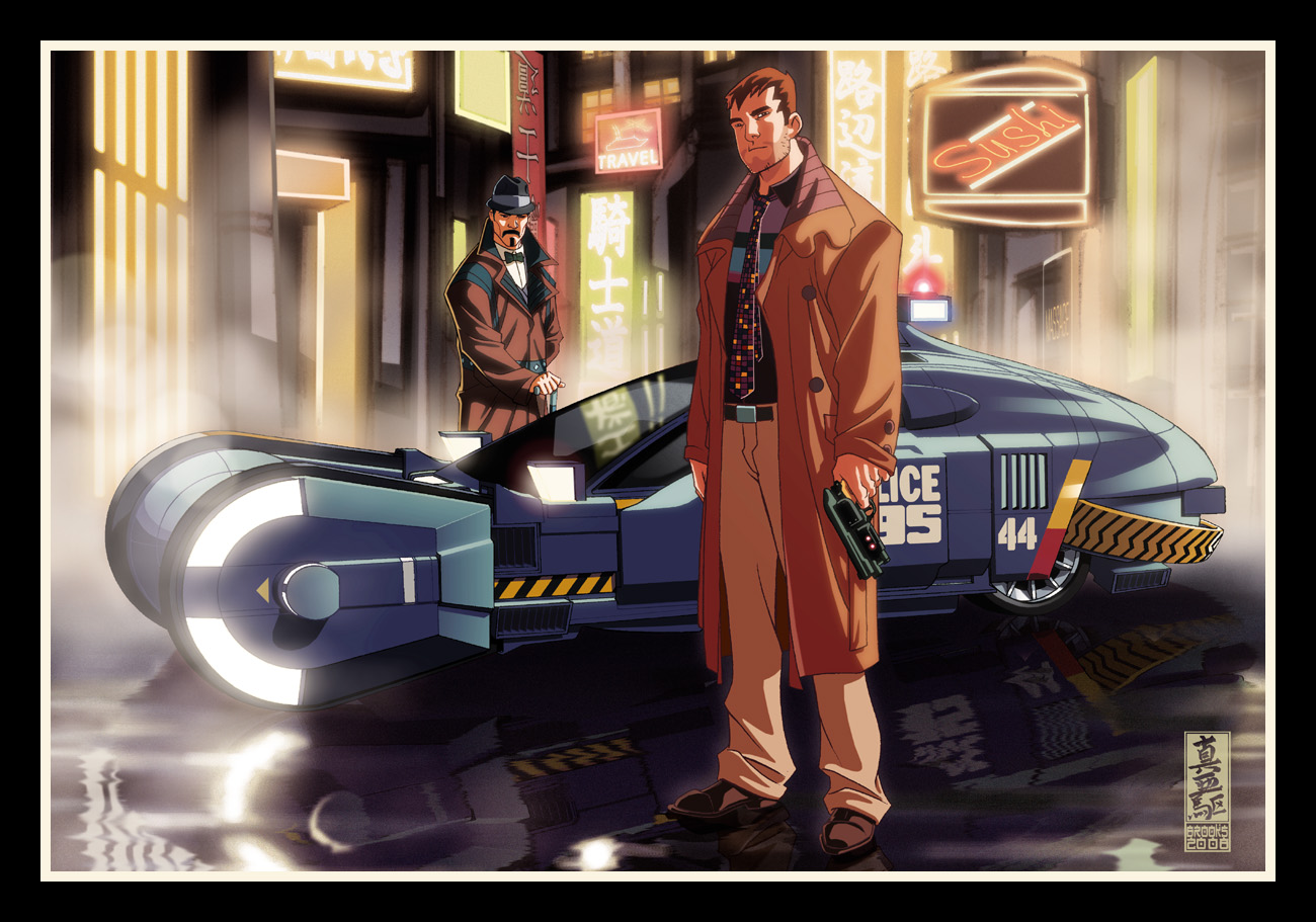 Fashion and Action: Today Is Blade Runner's 30th Anniversary - Fan Art ...