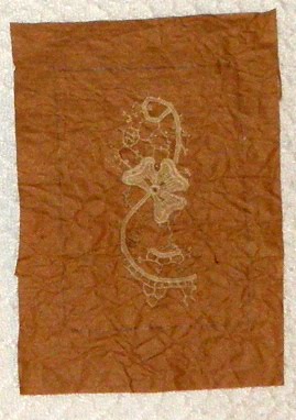 Adrienne's Art Garden: Brown paper ATC