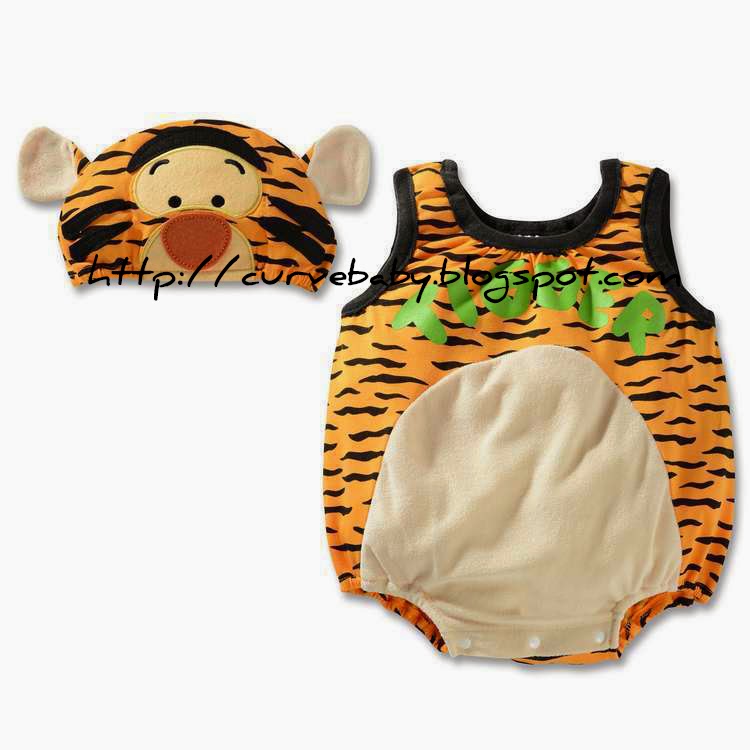 CurVe Baby: Cute Cartoon Character Romper with Cap Set