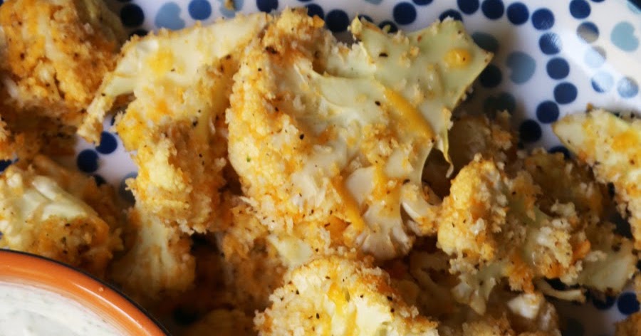Baked Cheesy Buffalo Cauliflower Chips | PractiGanic: Vegetarian ...