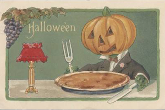 Creepy Vintage Halloween Cards ~ Vintage Everyday