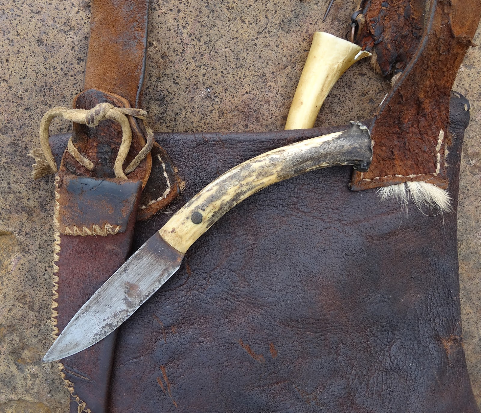 Contemporary Makers: Hunting Pouch by Charlie Brown with Accouterment