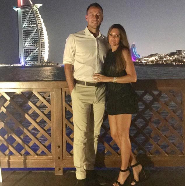 Chelsea captain John Terry shares sexy photo of his wife as they enjoy ...
