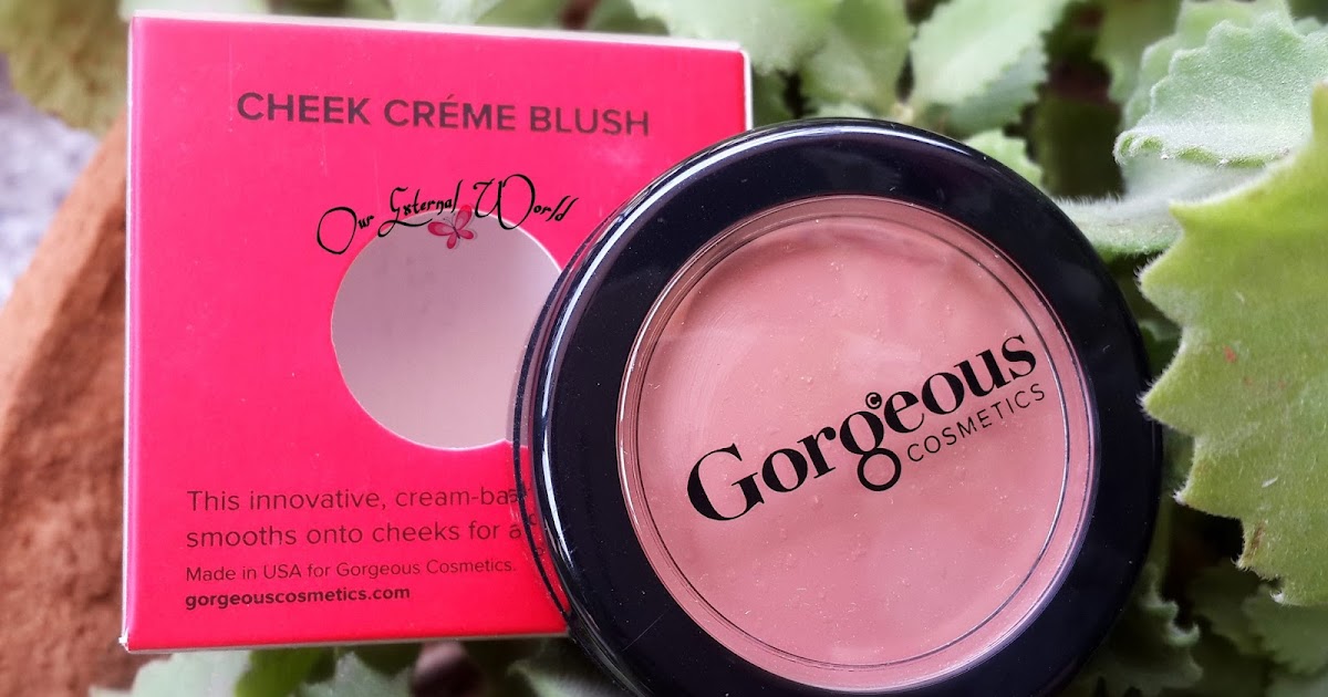 Gorgeous Cosmetics Cheek Creme Blush - Caramel Whip - Review, Swatches