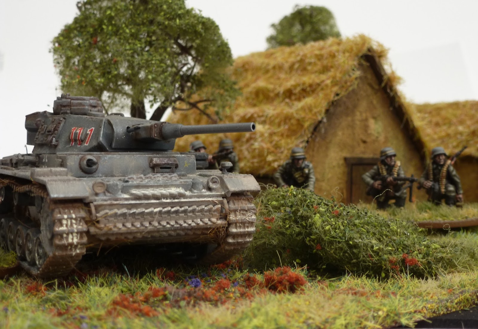 Volley Fire Painting : Warlord Games 28mm Plastic Panzer III Review