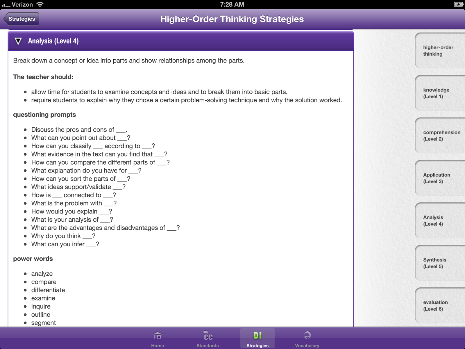 Toad-ally Exceptional Learners: Common Core App