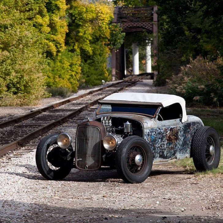 Just A Car Guy: Cool little hot rod, Kev's from the Revs Hot Rod club