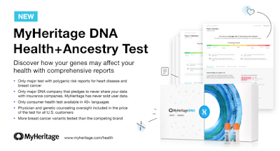 Canada's Anglo-Celtic Connections: MyHeritage DNA announces Health ...