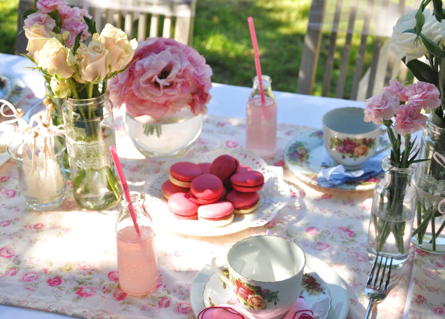 studio34E: Tea party στην αυλή -- Outdoor tea party