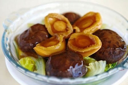 Abalone with Mushrooms Recipe