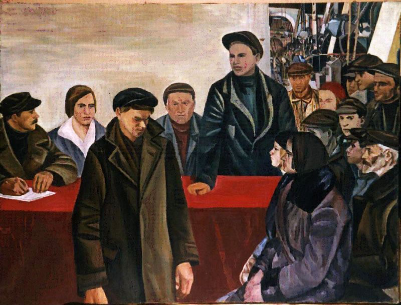 LA ESPINA ROJA: MOSCÚ EXPONE SU ARTE SOVIÉTICO