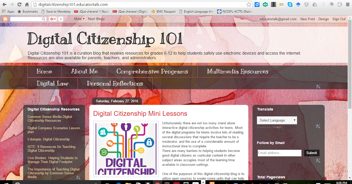 Educator Talk: Digital Citizenship 101