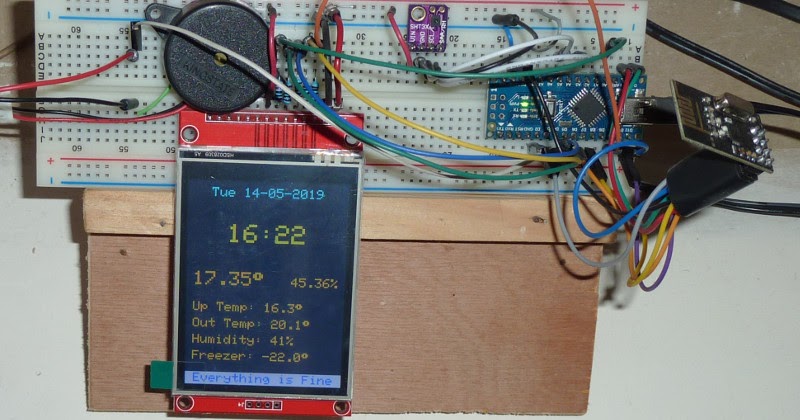 RitonDuino: Un afficheur TFT pour DOMOTICZ ou JEEDOM
