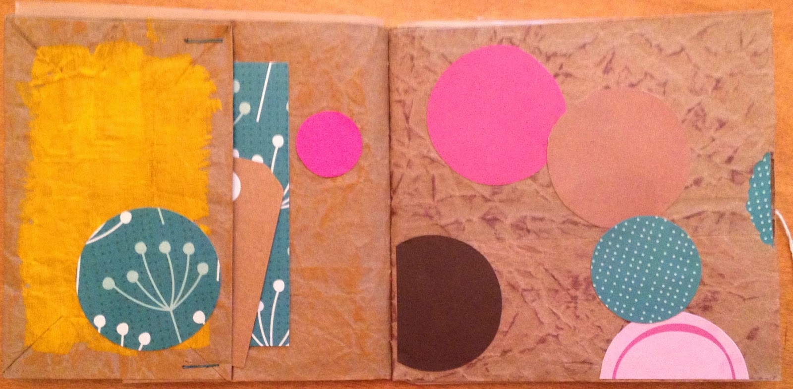 Mail me some art: Julie's paper bag book