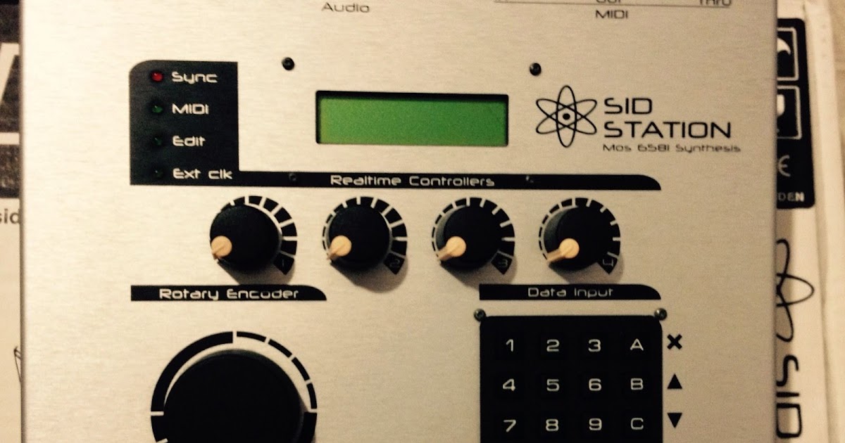 MATRIXSYNTH: Elektron Sid Station Mos 6581 with Original Box