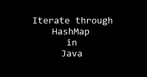Iterate through a HashMap - Java | Dhanu N Joy