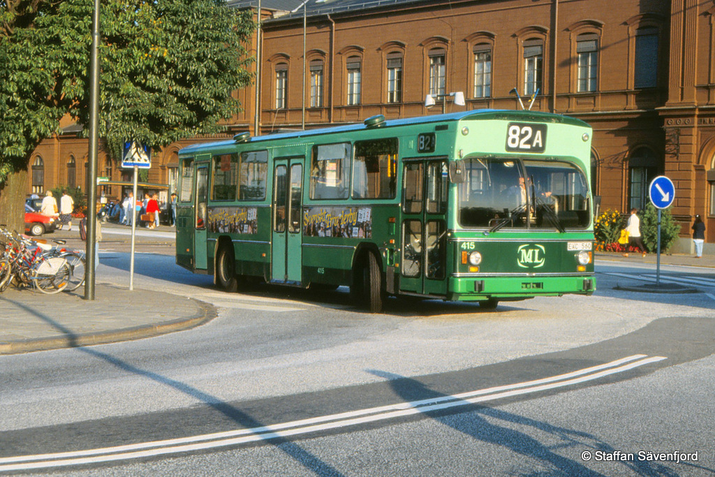 Staffans bussbilder: Malmö i augusti 1990 del 2