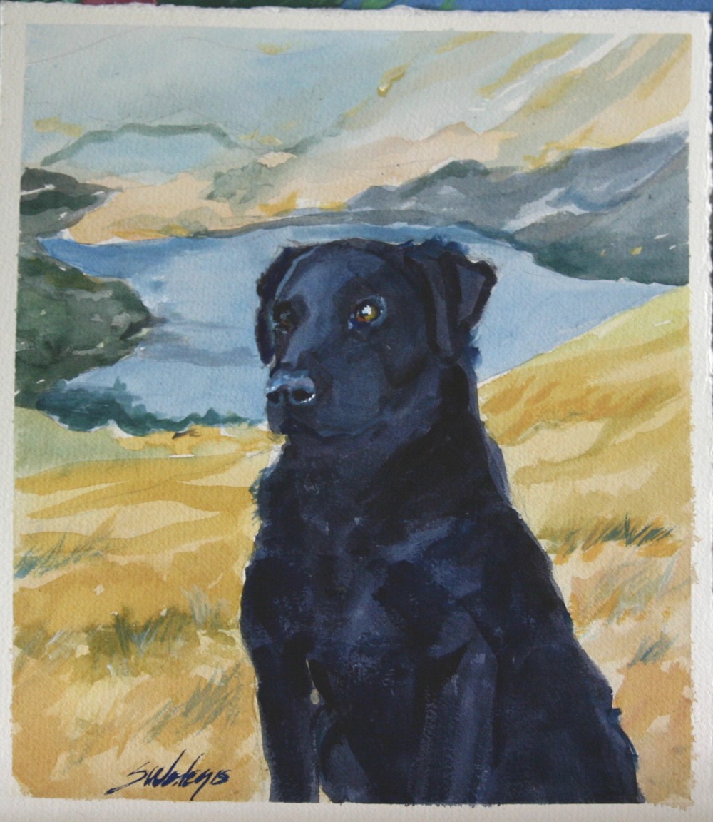 Watercolor Dogs
