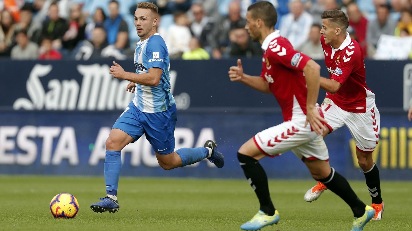 Ontiveros es elegido MVP del Málaga - Nàstic