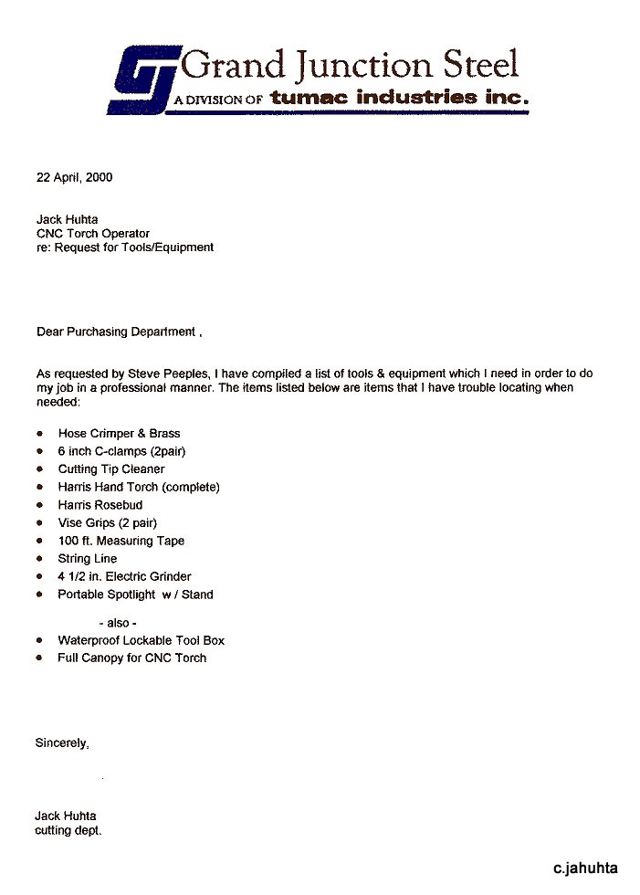 GRAND JUNCTION STEEL from 1990-2005