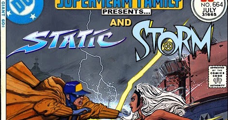 Super-Team Family: The Lost Issues!: Static and Storm