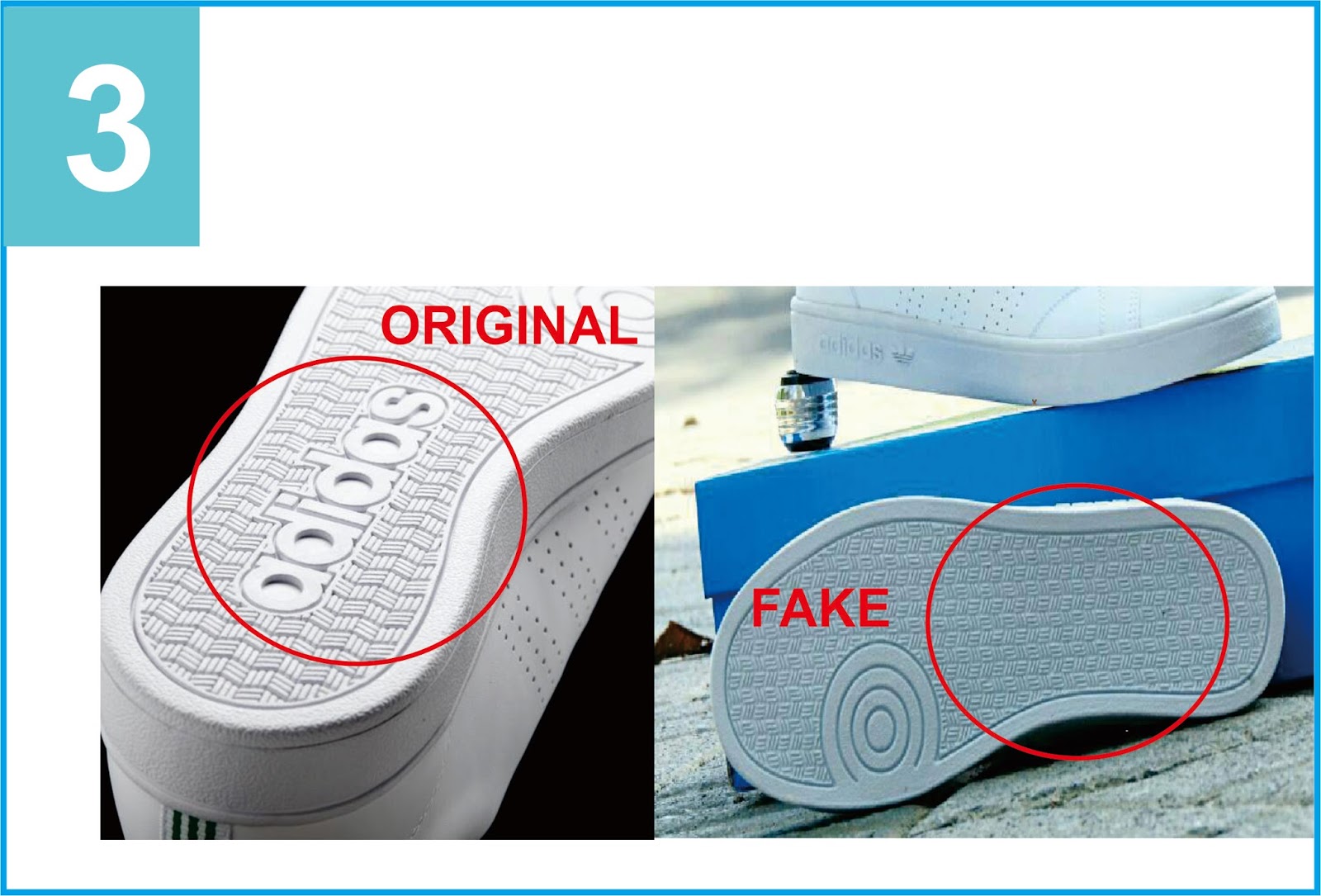 Mulailah Belajar~: Membedakan Sepatu Adidas Neo Advantage Original & Fake