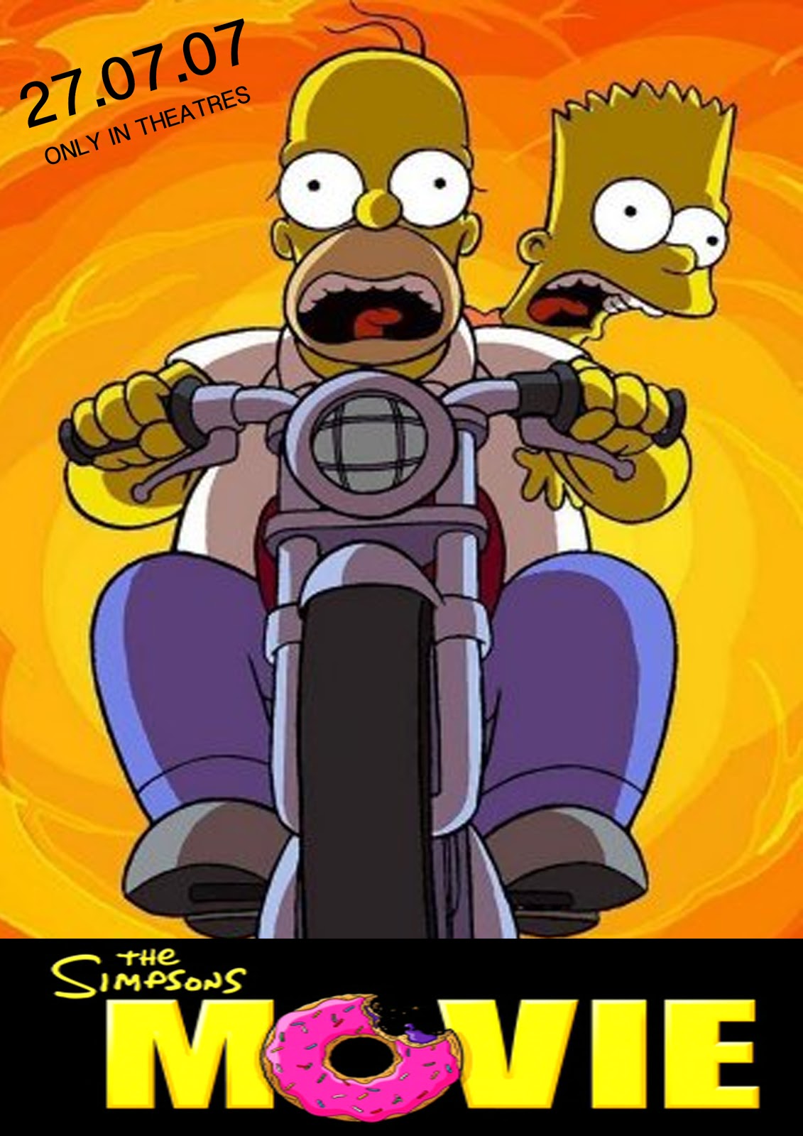 Niamh Cryan AS Media Foundation Portfolio : The Simpsons Film Poster